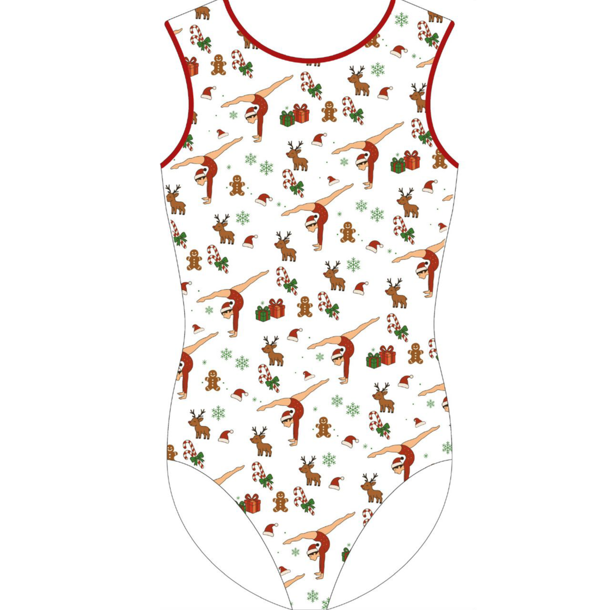 Christmas Leotard – Gym Girlz United