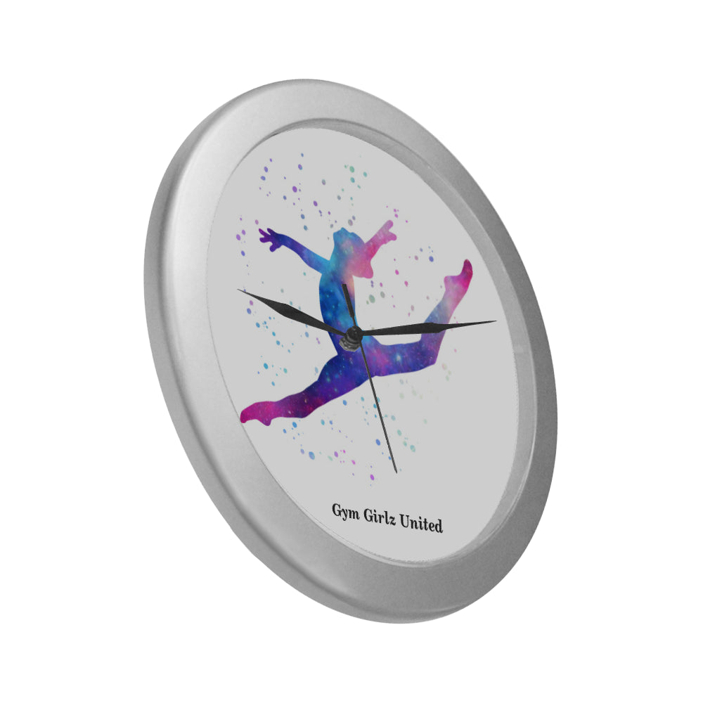 Watercolour Gymnast Wall Clock – Gym Girlz United