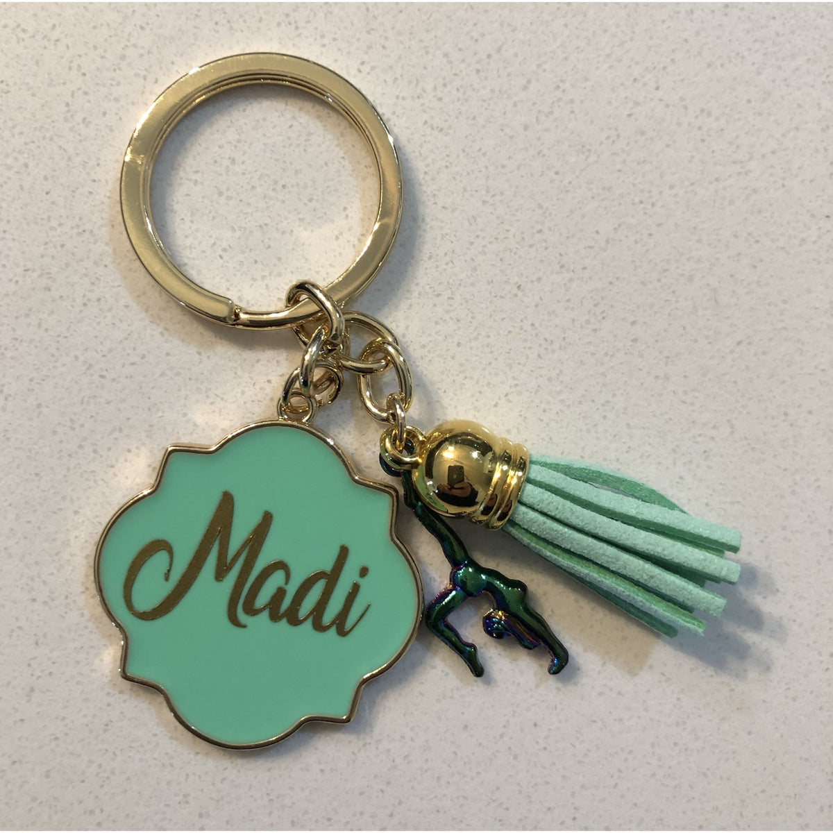Personalised Gymnast Keyrings – Gym Girlz United