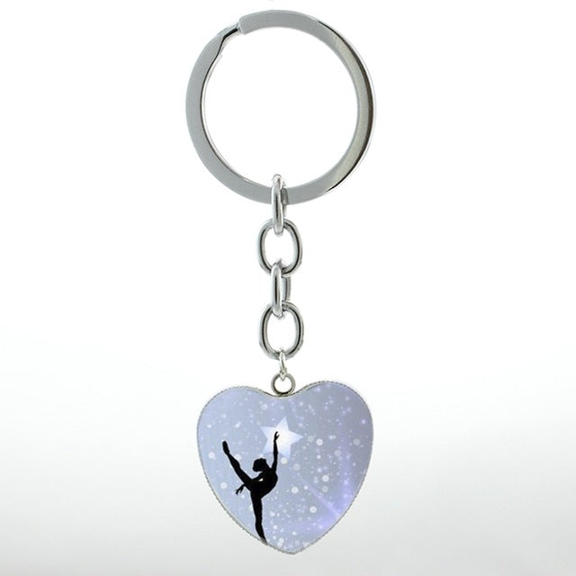 Gymnastics Gymnast Key Chain – Gym Girlz United